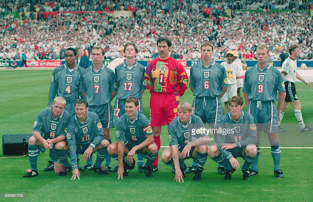 Kit Design, by eroj: 1996 Inglaterra GK