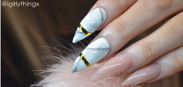 15 Razor-Sharp Stiletto Nails Art Designs That Will Inspire Your Next ...