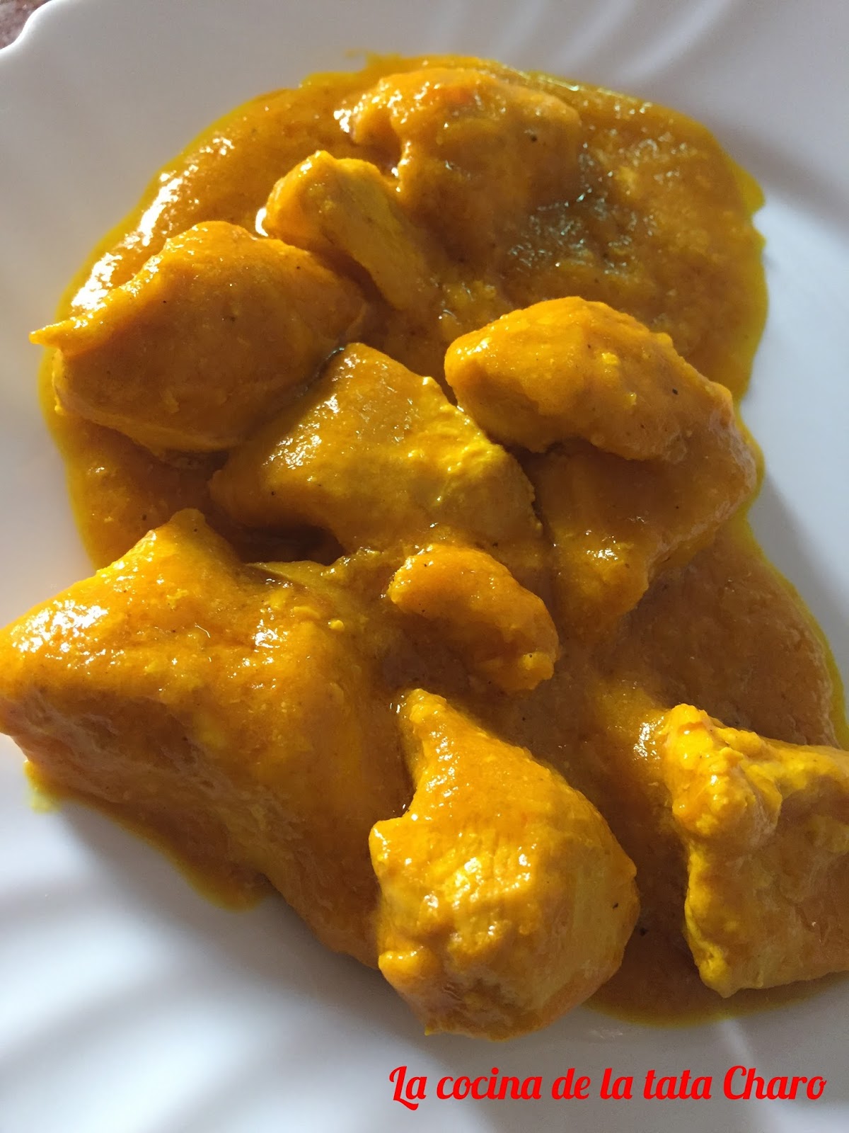 La cocina de la tata Charo: Pollo en salsa