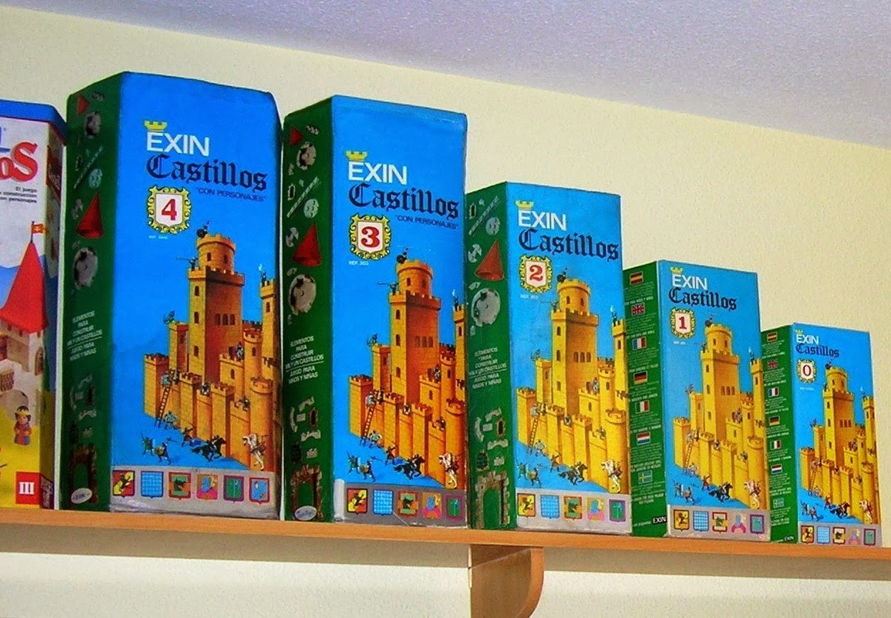 EXIN CASTILLOS ¡ EL JUGUETE QUE HACE HISTORIA ! ... para construir mil ...
