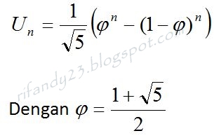 Pembuktian Rumus Suku Ke - n Barisan Fibonacci (Metode Induksi ...