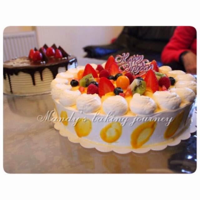 Mandy's baking journey: Mango Mousse cake