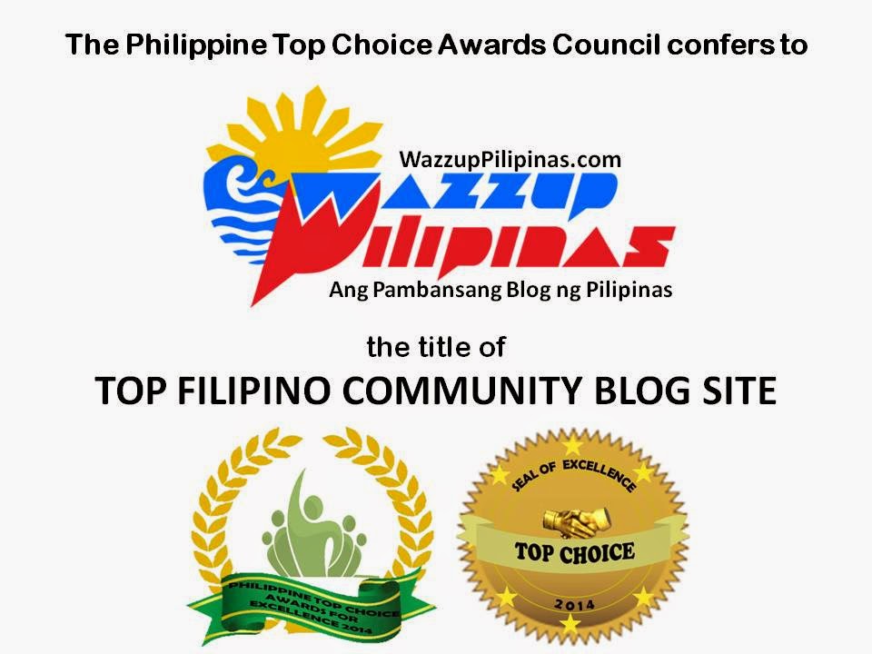 The Philippine Top Choice Awards for Excellence 2014 ~ Wazzup Pilipinas ...
