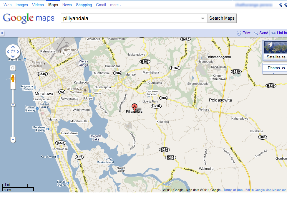 - චතූගේ කථා -: ඉන්න තැන පෙන්නන්න - Google Maps බ්ලොගයට දාගන්න Posted by ...