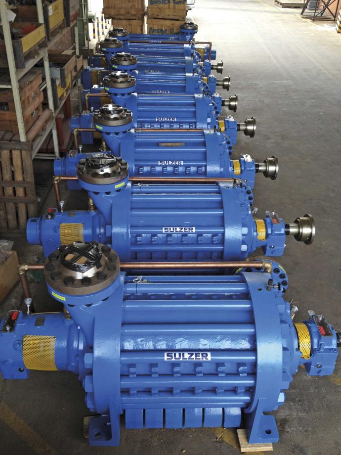 SULZER PUMPS: A TECNOLOGIA BATENDO À SUA PORTA - Pedras Verdes