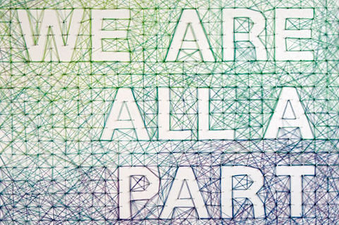 Las Teje y Maneje: TACTILE TYPOGRAPHY BY DOMINIQUE FALLA