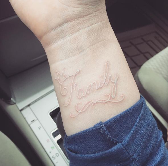 50+ White Ink Tattoos On Skin (2019) Pros & Cons | Tattoo Ideas