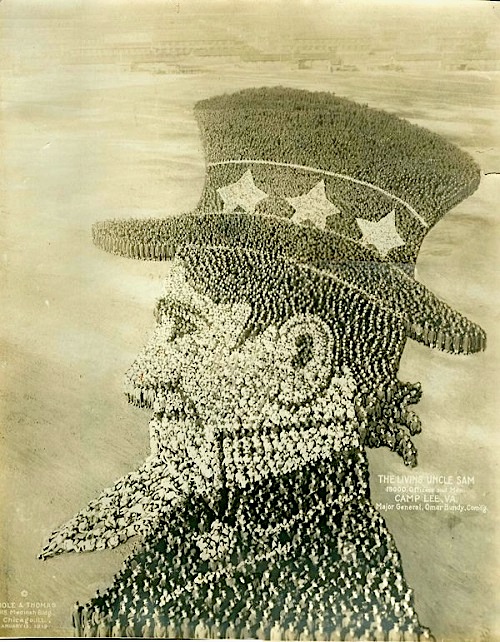 PORTRAITS MASCULINS : Arthur Mole (1899-1983) - The Living Uncle Sam