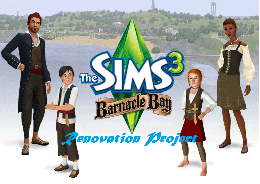AznSensei's Sims 3 Store Blog: Barnacle Bay Renovation Project
