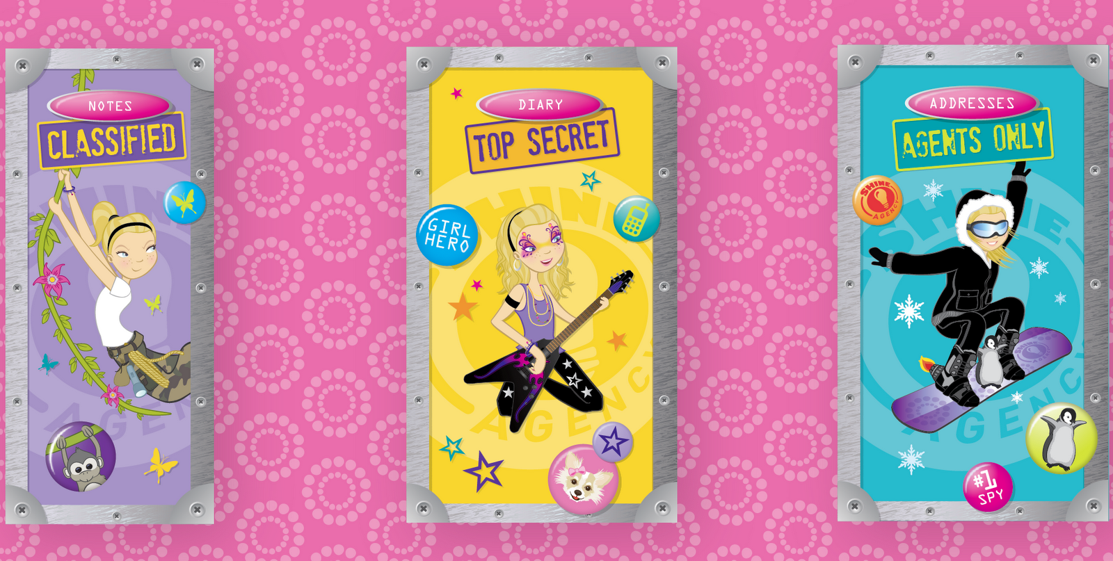 EJ12 Girl Hero Top Secret Journal | A Sunny Spot