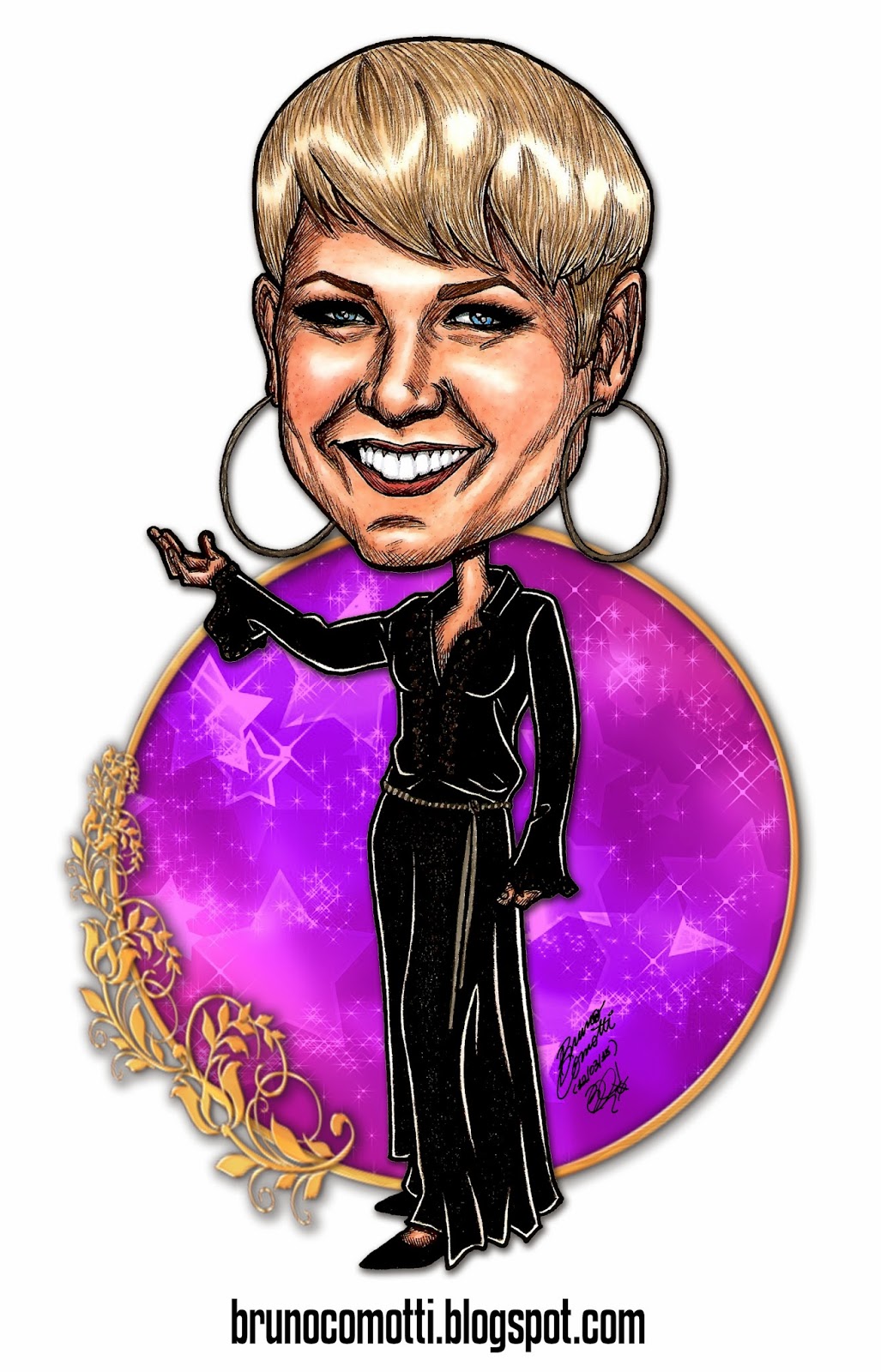 Bruno Comotti Artes: Caricatura: Xuxa