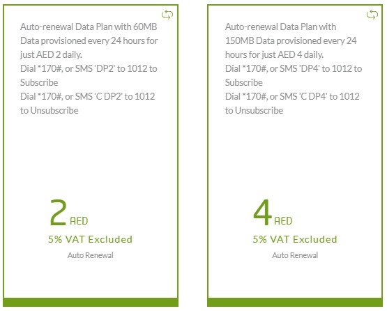 Etisalat Prepaid New Data Plan 2018 | Etisalat internet Bundle Package ...