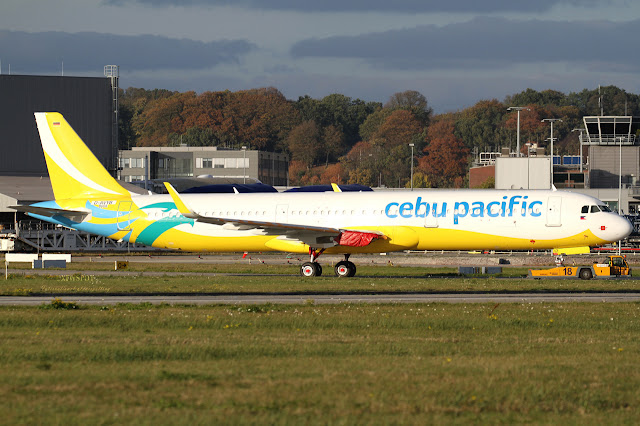 Airbus Hamburg Finkenwerder News: A321-211SL, Cebu Pacific Airlines, RP ...