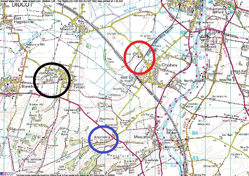 Spuds Rural Explorations: The Battle Of Ashdown