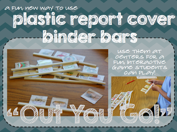 Let's Teach Something: Report cover binder bars