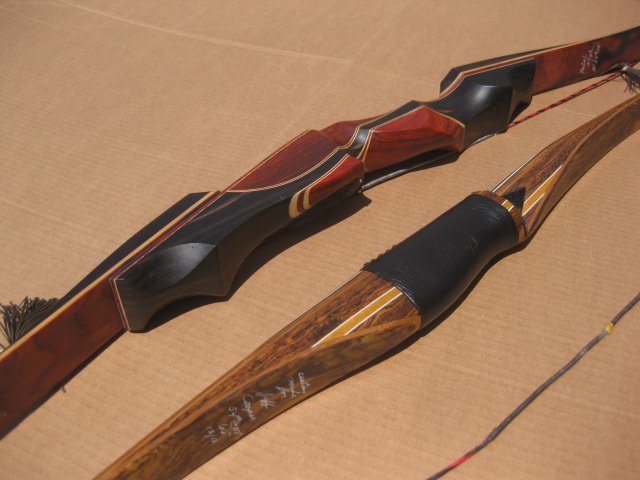 Tropical Exotic Hardwoods: Cocobolo and Bocote Archery Bows...