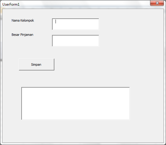 Menampilkan Input Data Pada Listbox Macro Excel 0619