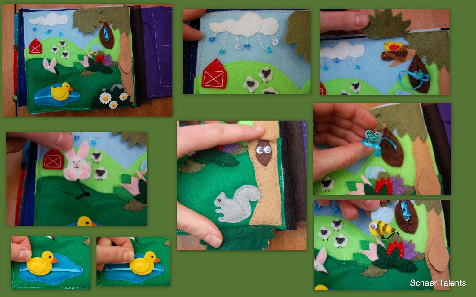 Schaer Talents: Farm Quiet Book #2