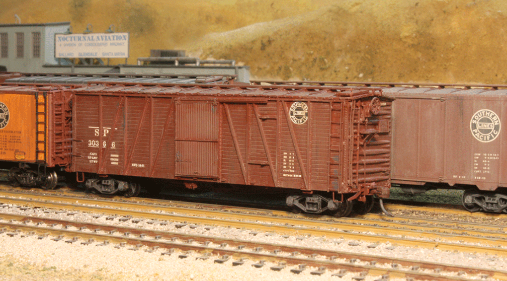 modeling the SP: Choosing a model car fleet-SP box cars, Part 2