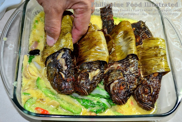 Philippine Food Illustrated: linabog nga tilapia