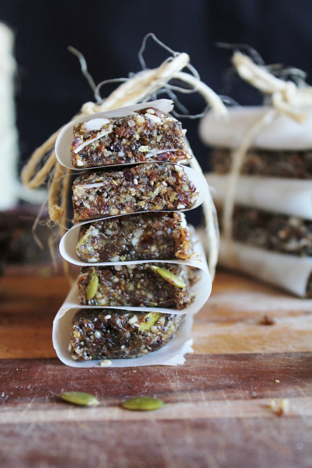 This Rawsome Vegan Life: super food energy bars with cacao