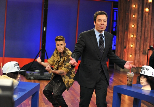 Justin Bieber: Justin Bieber on "Late Night With Jimmy Fallon"