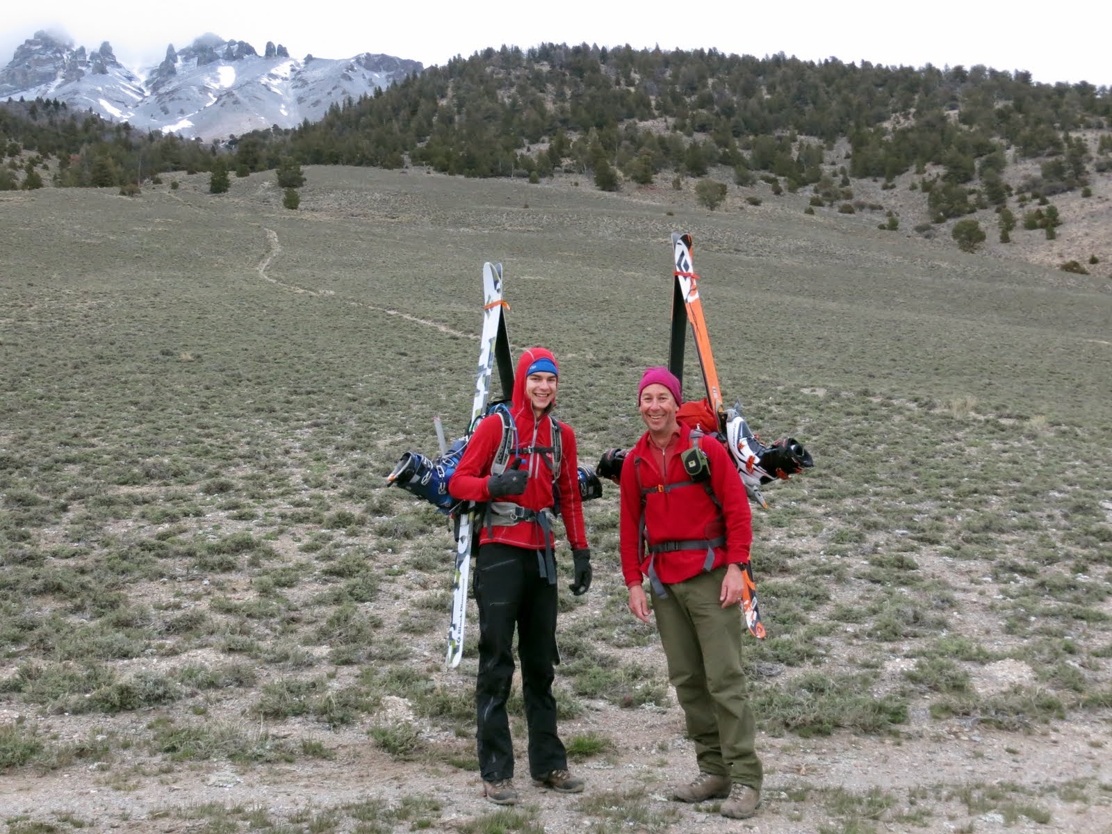 Fadgen's Adventures: Lost River Peak Super Gully Ski!