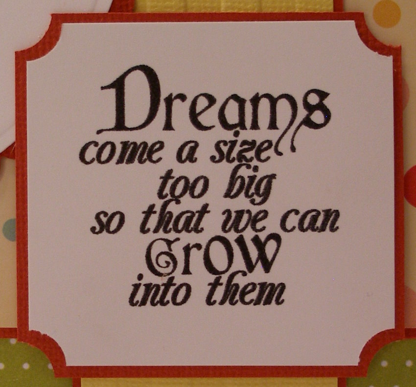 Diane's Country Cards & Crafts: Dreams-First Crafty Catz DT Post