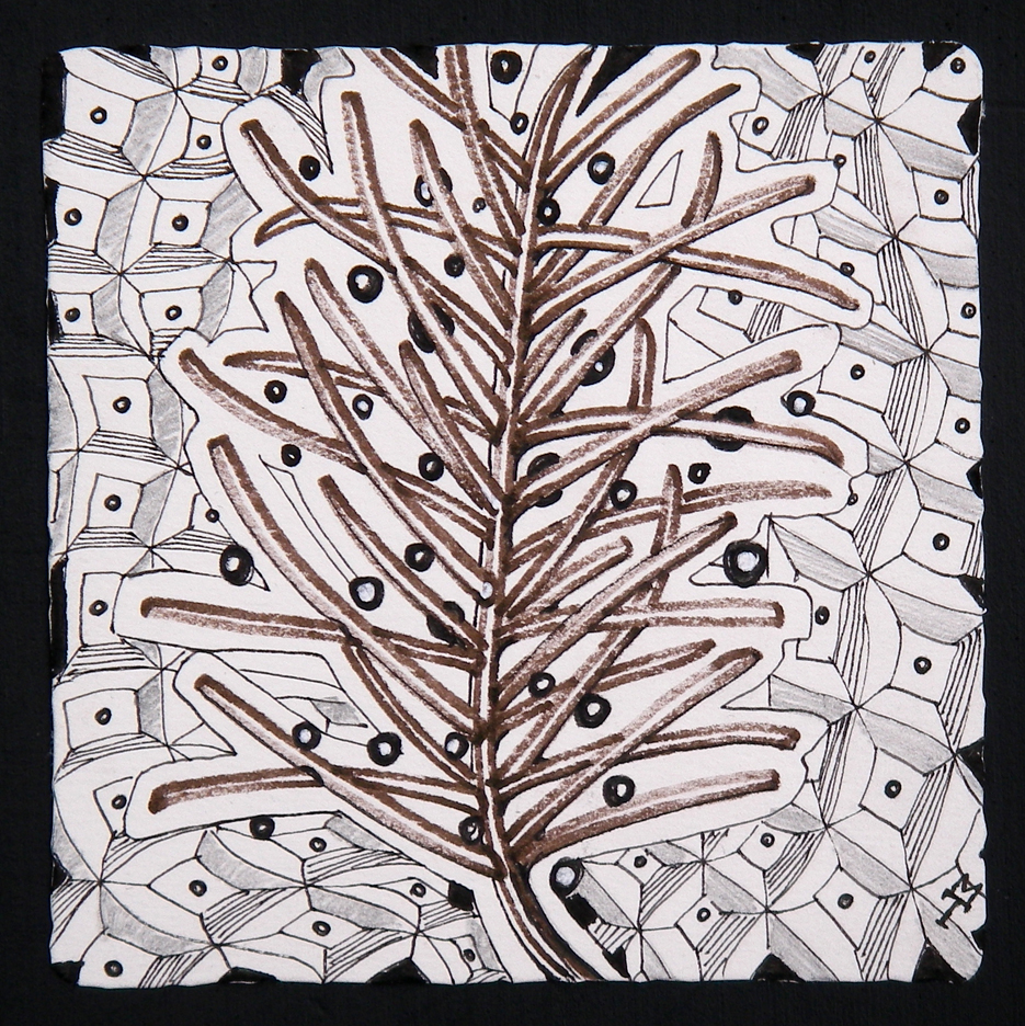 Zentangle: Dex & Verdigogh - #27