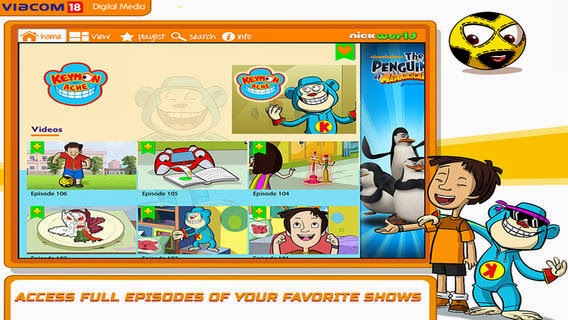 NickALive!: Nickelodeon India Unveils New "Nick World" App - Watch The ...