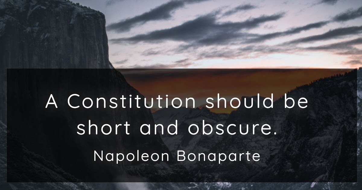 22 Constitution Quotes - QUOTEISH