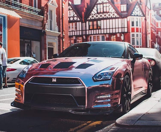 Nissan Clube: Rose Gold Nissan GT-R