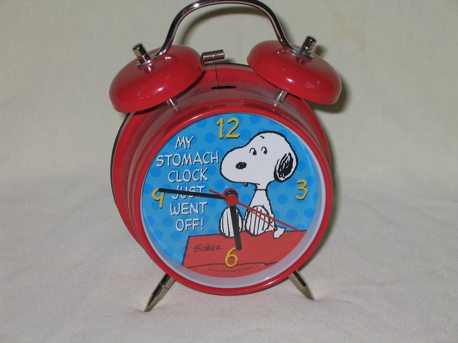 Jess And Snoopy: Snoopy Alarm Clock