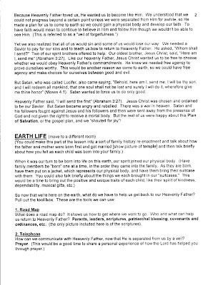 Connie's File Cabinet: PLAN OF SALVATION FHE Lesson