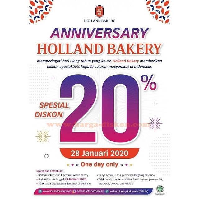 Promo Holland Bakery Terbaru