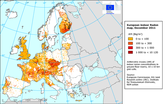 Departamento de Edificación: Radón sin control en los edificios ...