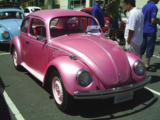 Rosa Clichê: Carros rosa!