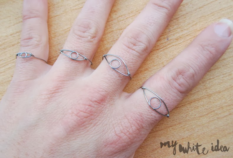 EYE RING DIY | MY WHITE IDEA DIY
