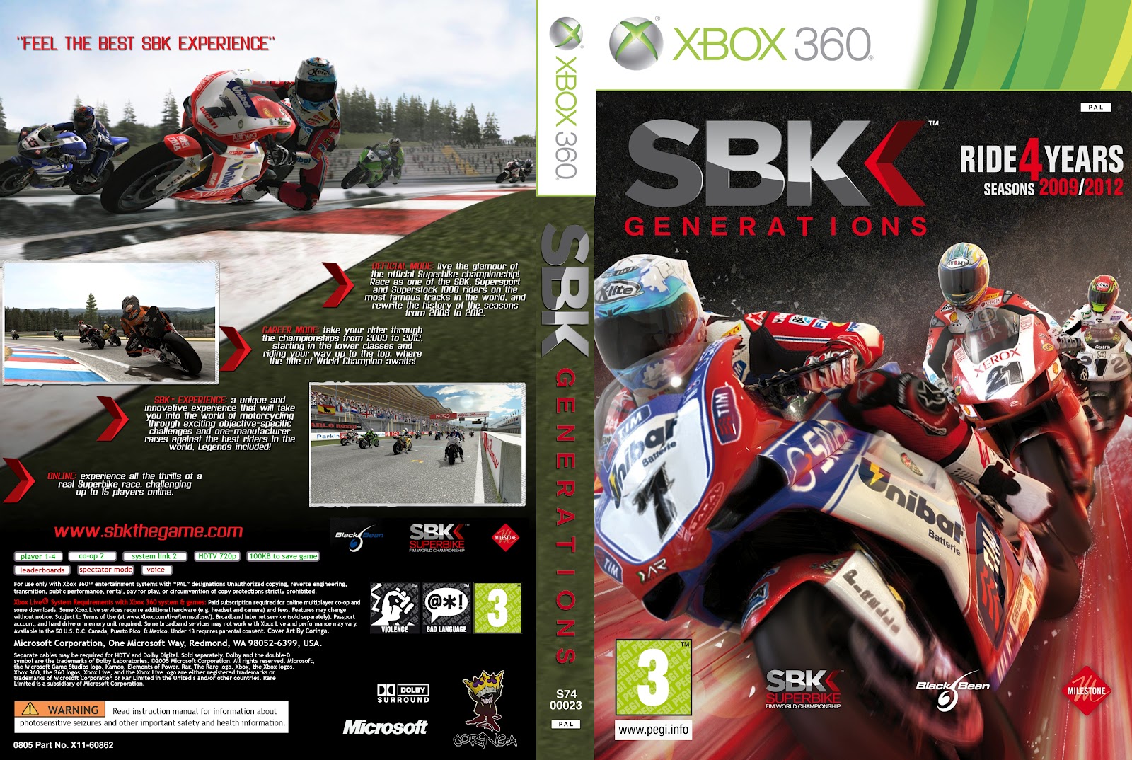 SUPERCAPAS: SBK GENERATION