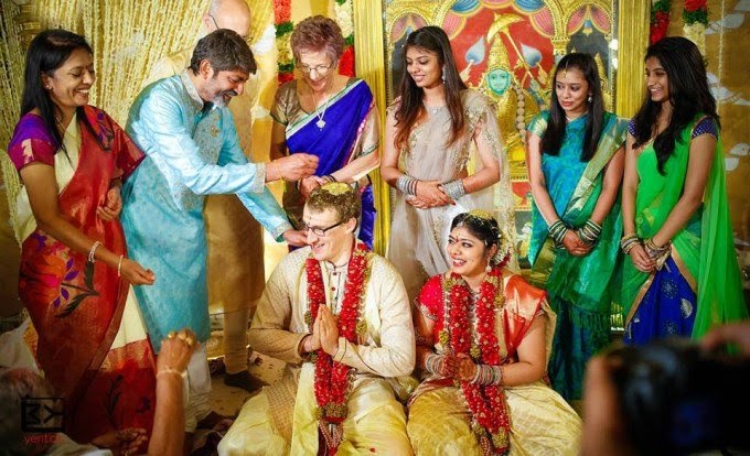 Ravi Cafe: Jagapathi Babu’s elder daughter Meghana married NRI Chad Bowen