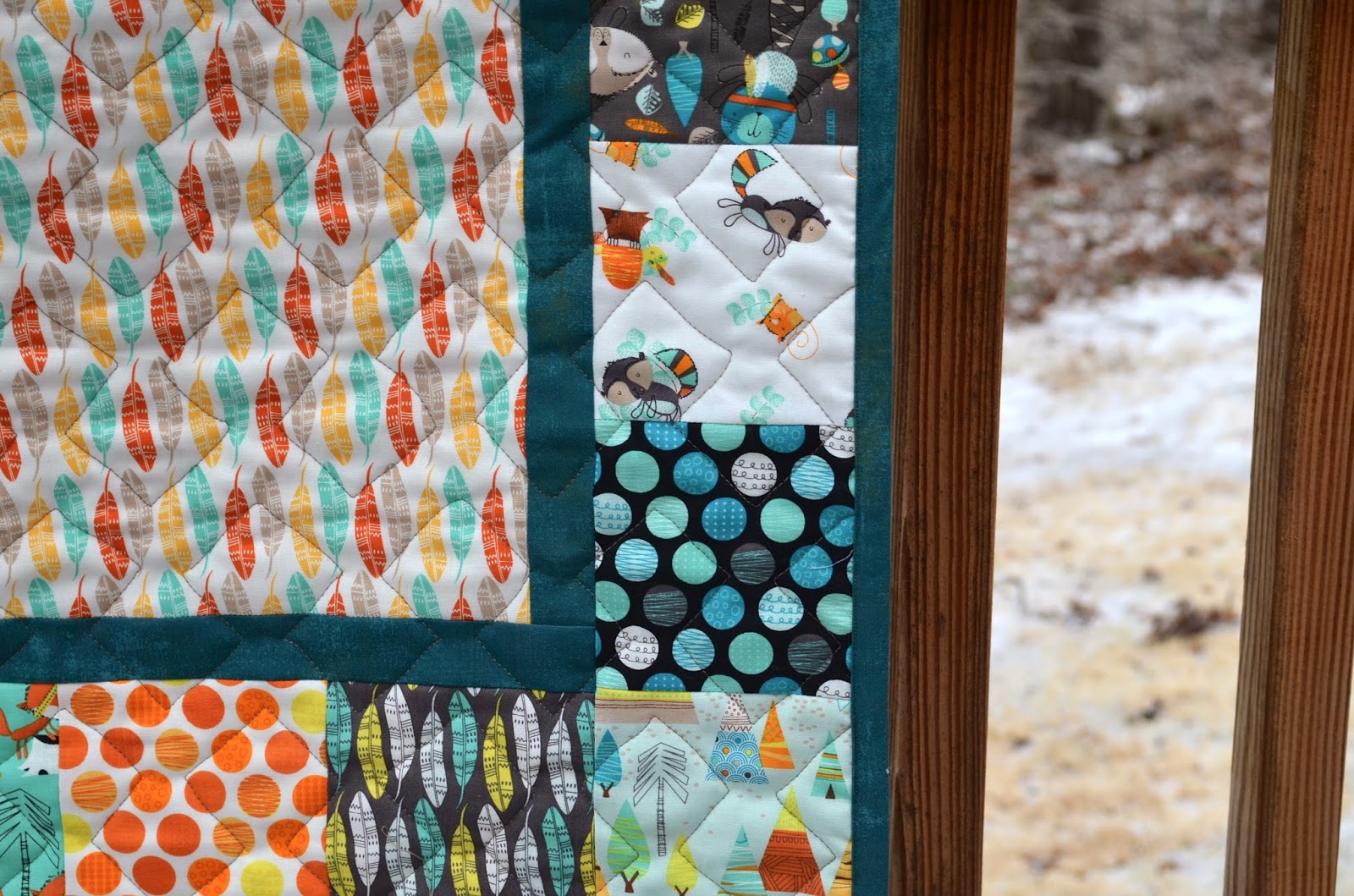 Around the Blocks: More pictures of Child's Play quilt