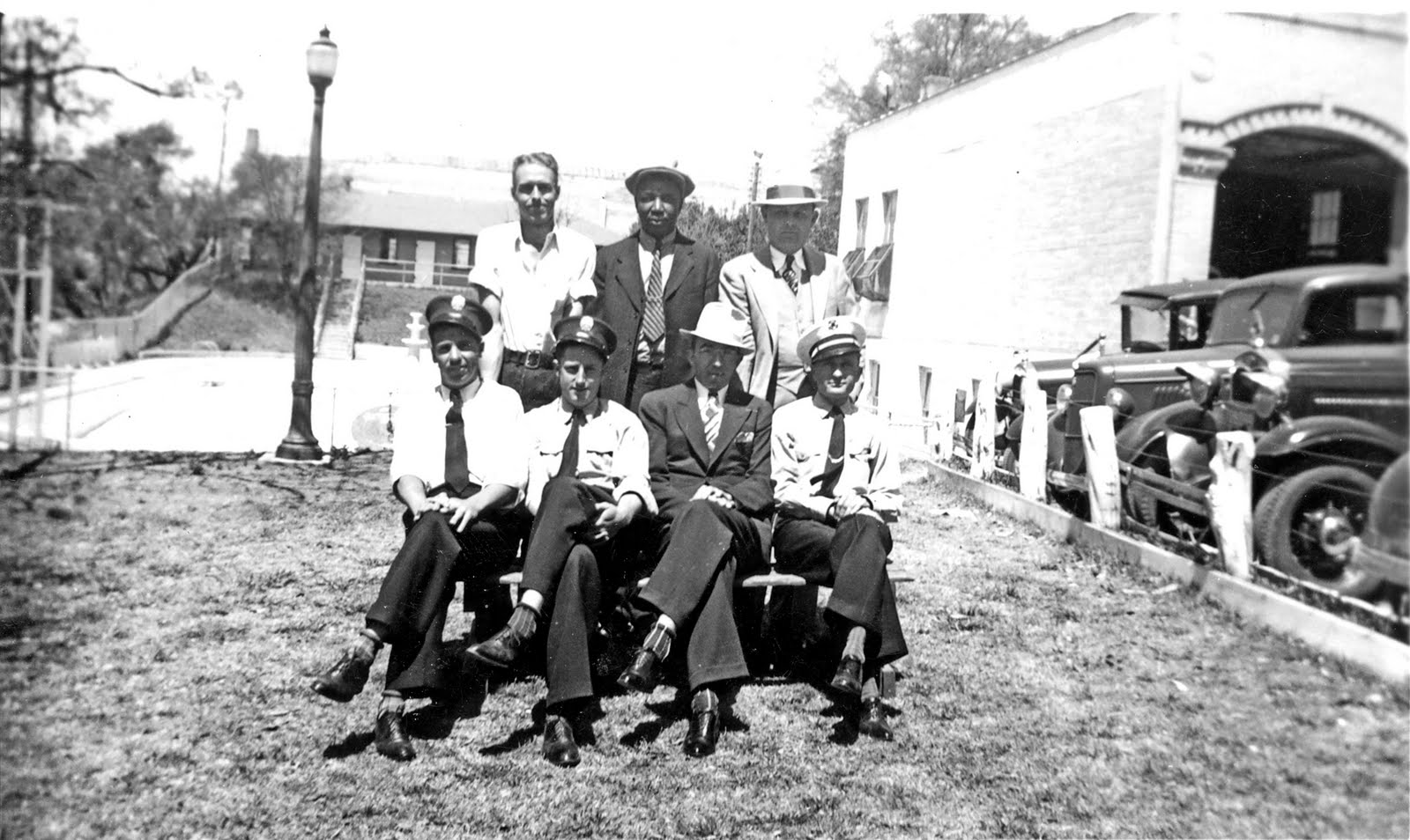 Joe Herring Jr.: Kerrville Firefighters, around 1930
