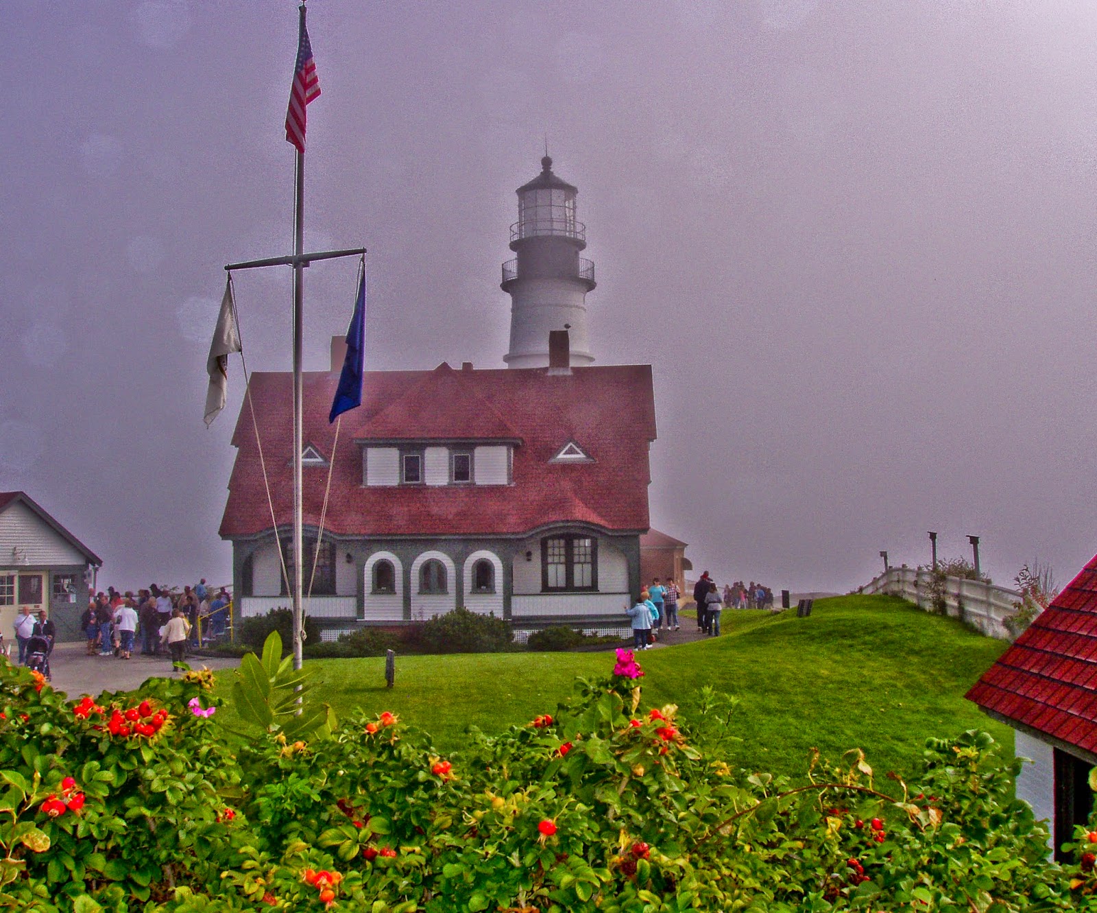Lighthouse Musings: Portland Head Lighthouse- Beautiful by Land and Sea