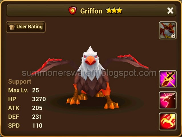 Griffon (Fire) | Summoners War