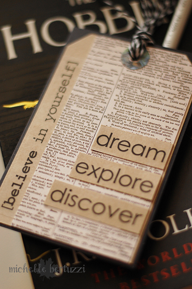 SRM Stickers: Inspirational Bookmark by Michelle