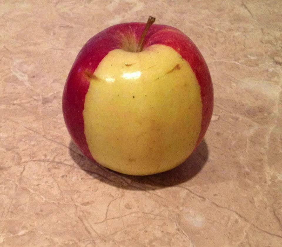 Alam Mengembang Jadi Guru: Apel-Apel Dua Warna