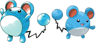 Pokémon by Review: #298, #183 - #184: Azurill, Marill & Azumarill