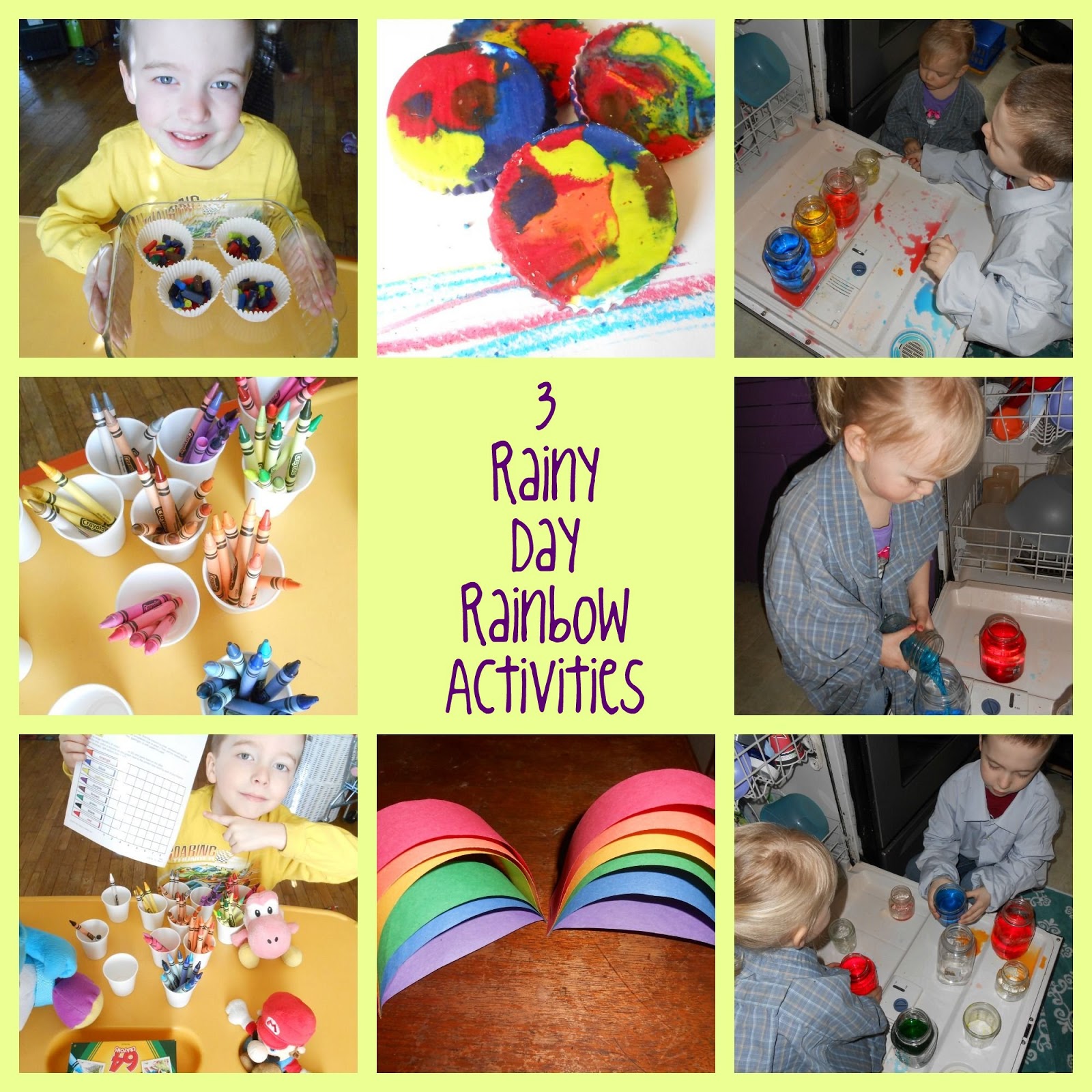 These Precious Days: Got rain? Make rainbows! ~ 3 Rainy Day Activities ...