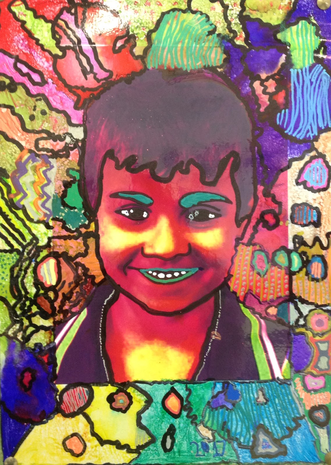Year 1/2 - Pop Art Portraits