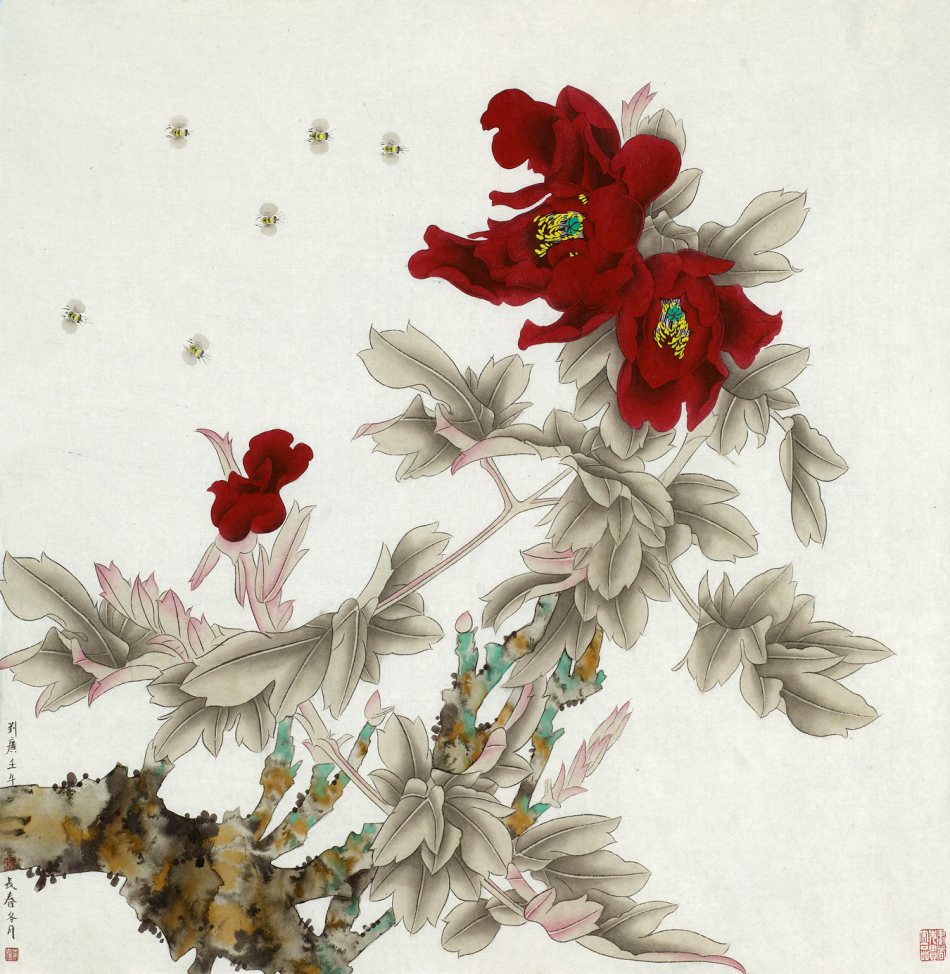 Liu Guang 刘广 (1969~) BIRDS&FLOWERS